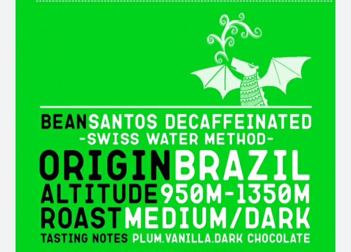 Decaffeinated- Swiss Water Method – Dragon Roastery